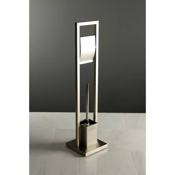 Kingston Brass Edenscape Free Standing Toilet Paper Holder With Toilet